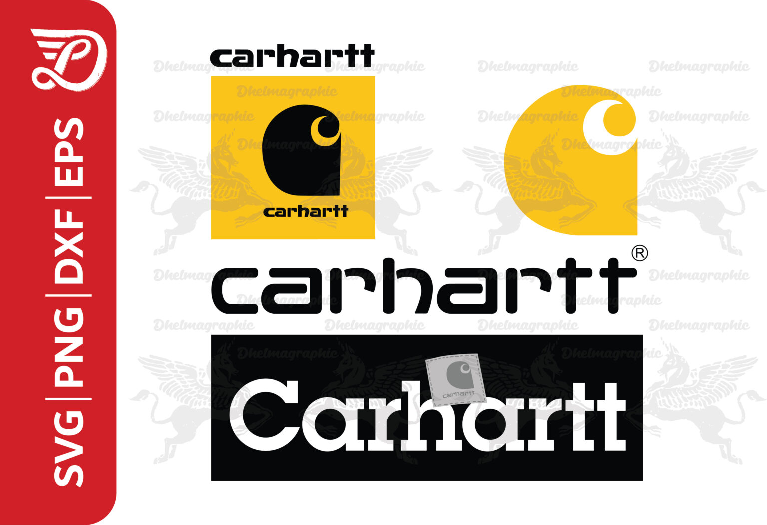 Carhartt Logo, Carhartt Brand, Carhartt Aparel SVG PNG DXF EPS - Gravectory