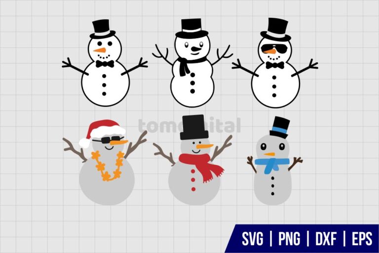 Snowman SVG Bundle - Gravectory