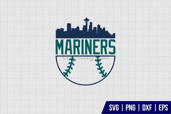 Mariners Baseball SVG - Gravectory