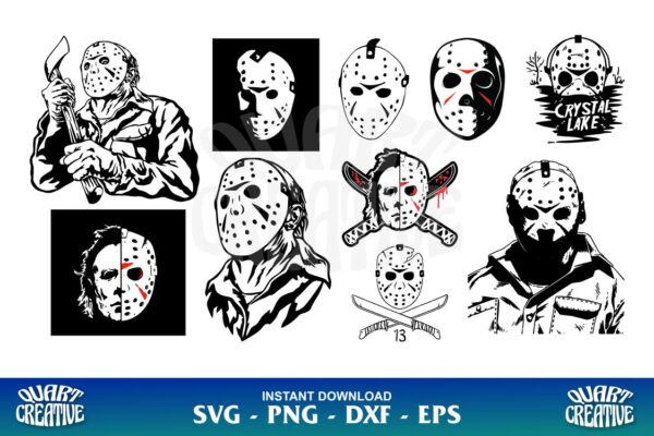 Jason Voorhees SVG Bundle - Gravectory