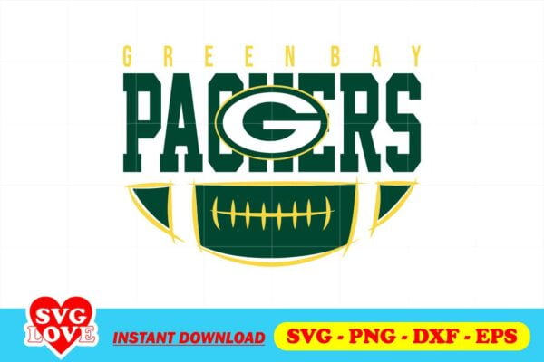 Green Bay Packers Football Team SVG - Gravectory