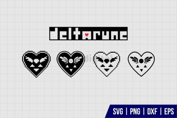 Deltarune Logo SVG - Gravectory
