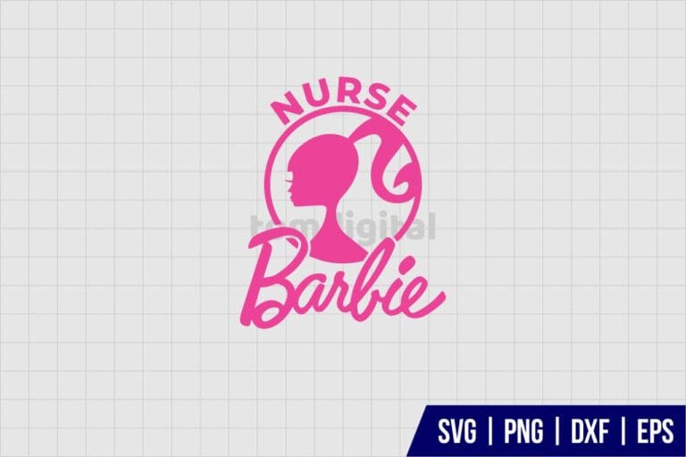 Nurse Barbie SVG - Gravectory