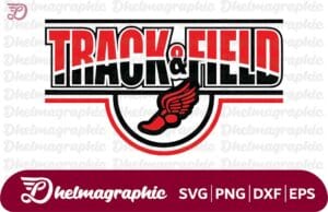 Track And Field SVG - Gravectory