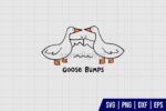 Goose Bumps Silly Goose SVG - Gravectory