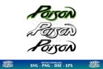 Poison Logo SVG Cricut - Gravectory