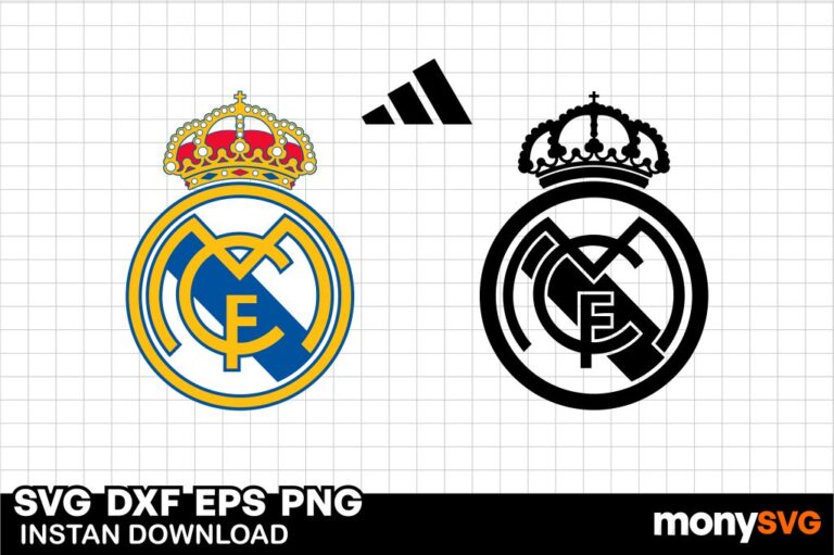 Real Madrid FC Logo SVG - Gravectory
