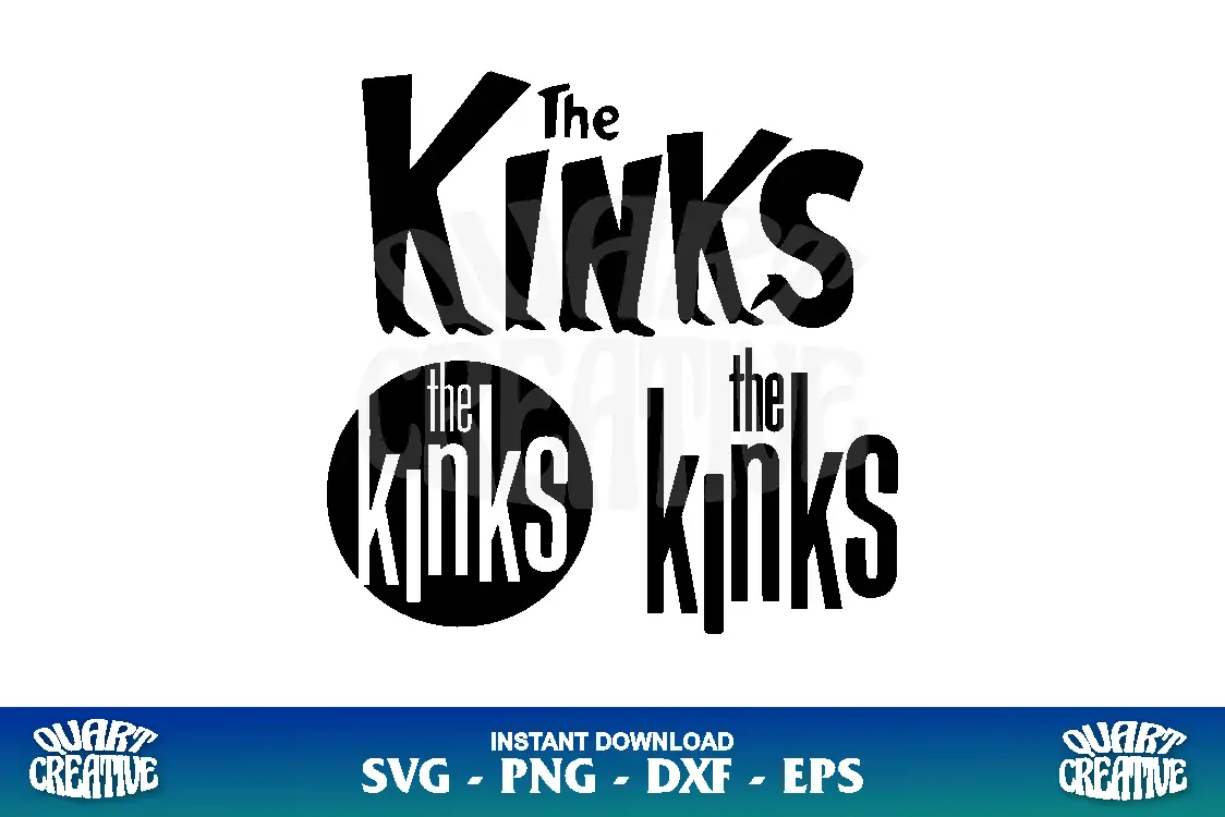 The Kinks Logo SVG Cricut - Gravectory